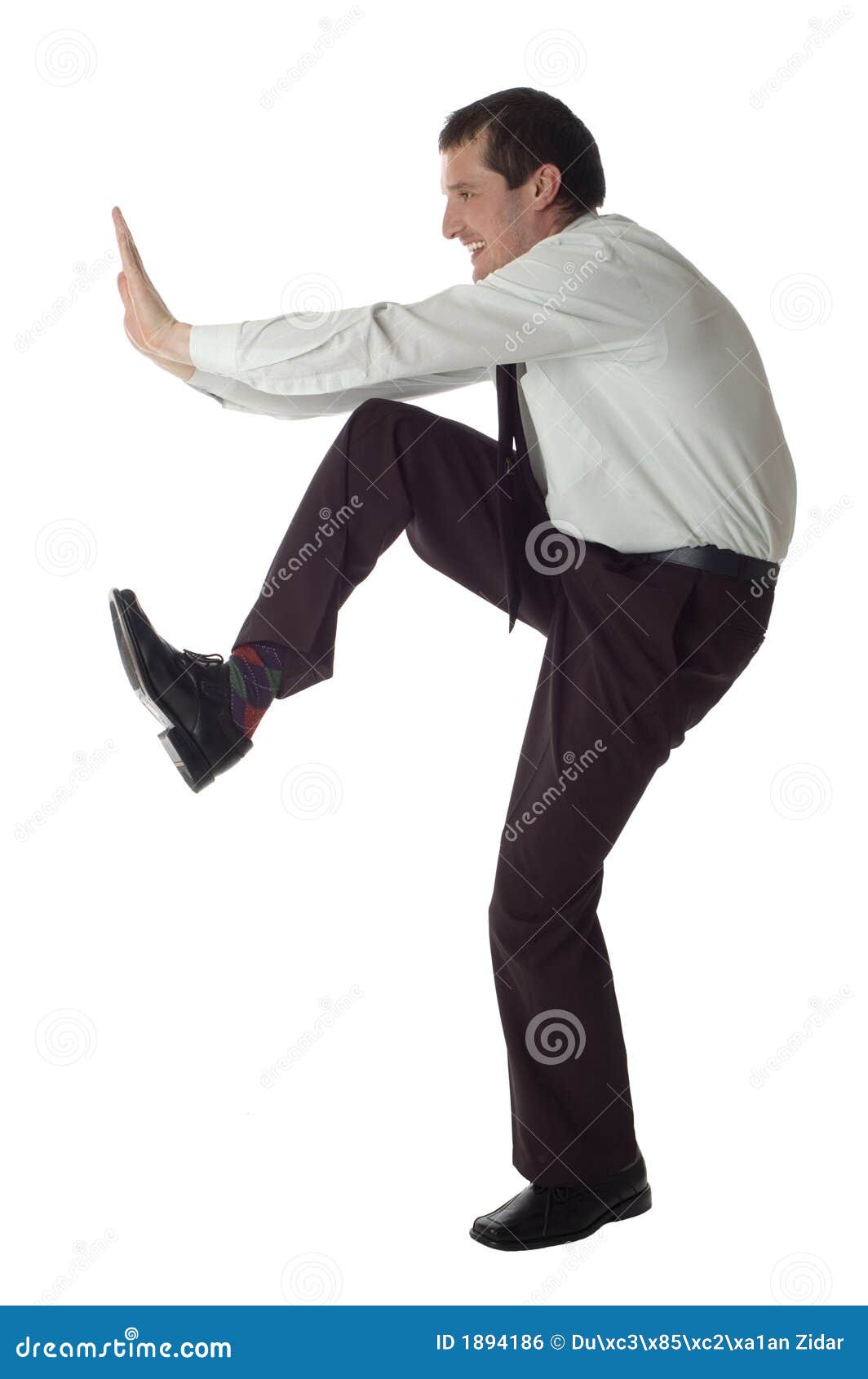 Pushing stock photo. Image of background, lifting, person - 1894186