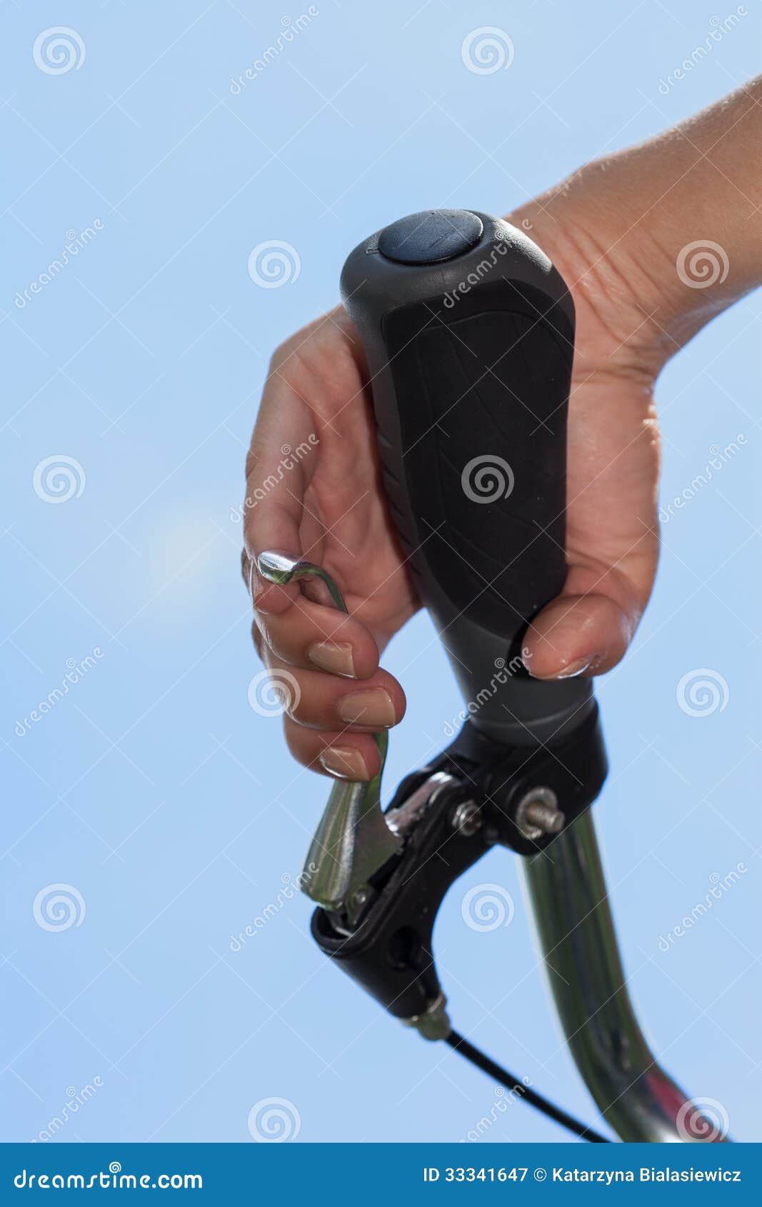 Pushing the lever stock image. Image of protection, healthy - 33341647