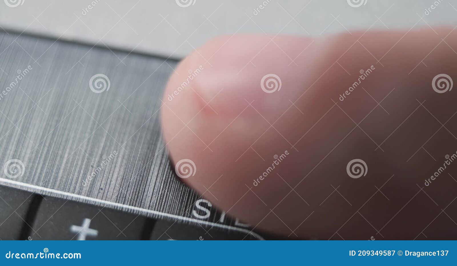 TV Remote Control. Pushing the Power Button Stock Video - Video of ...