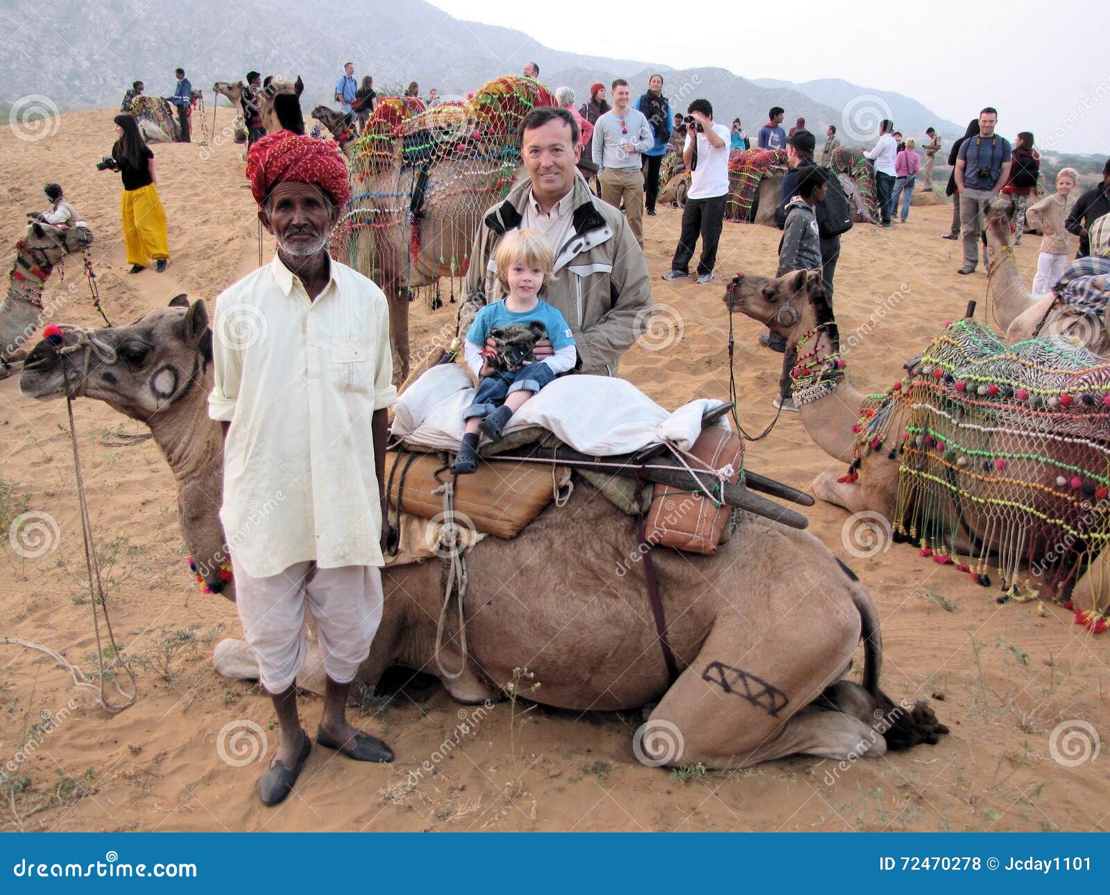 Pushkar Camel Fair - Sellers Of Camels During Fest Editorial Photo ...