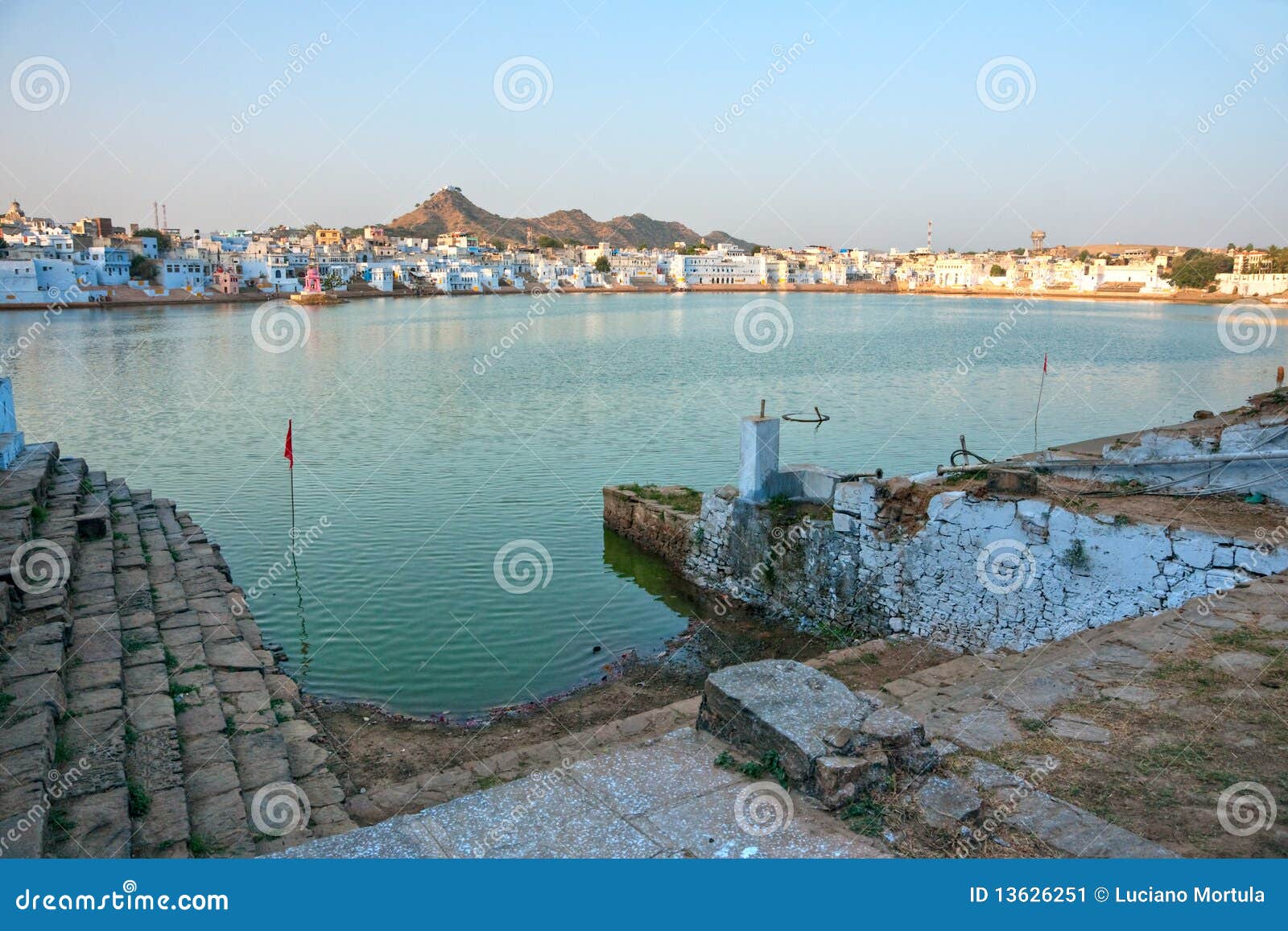 Pushkar, India. stock image. Image of color, monument - 13626251