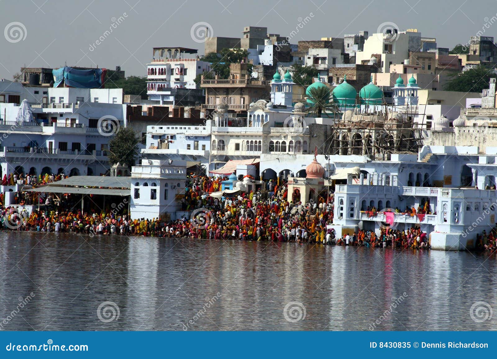Pushkar India stock image. Image of sacred, pilgrims, devotees - 8430835