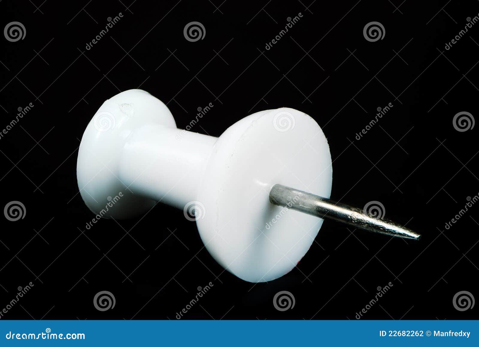 Pushpin stock photo. Image of thumbtack, fastener, pushpin - 22682262