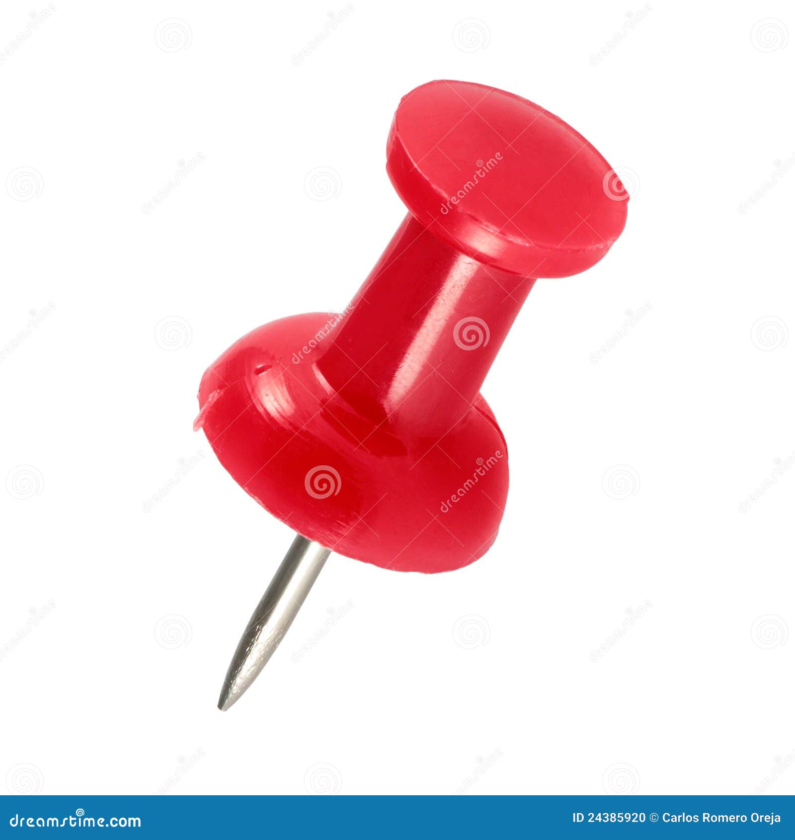 Pushpin stock photo. Image of locate, sticky, isolated - 24385920