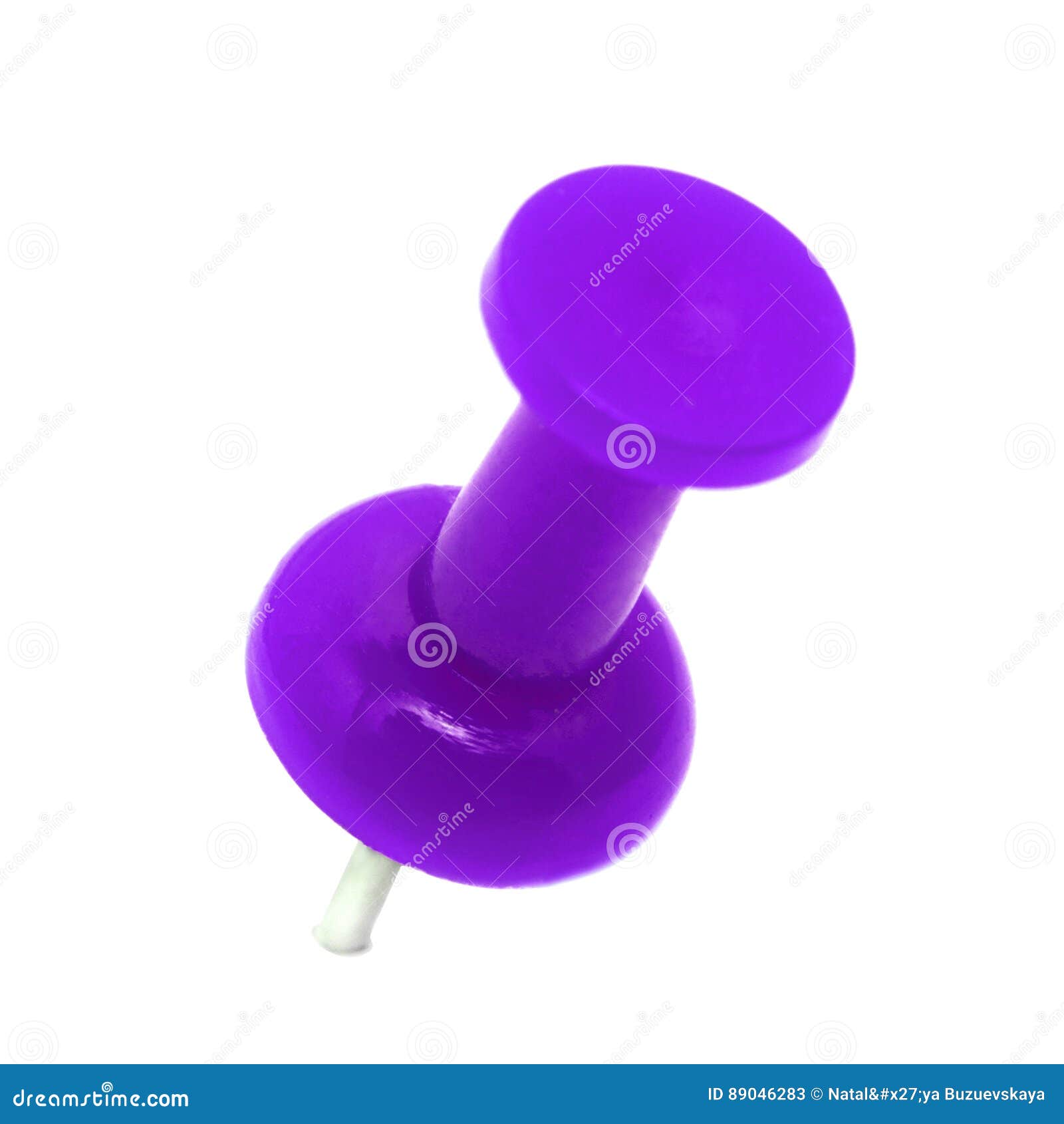 Pushpin Color Purple Close Up Stock Image - Image of colorful, bulletin ...