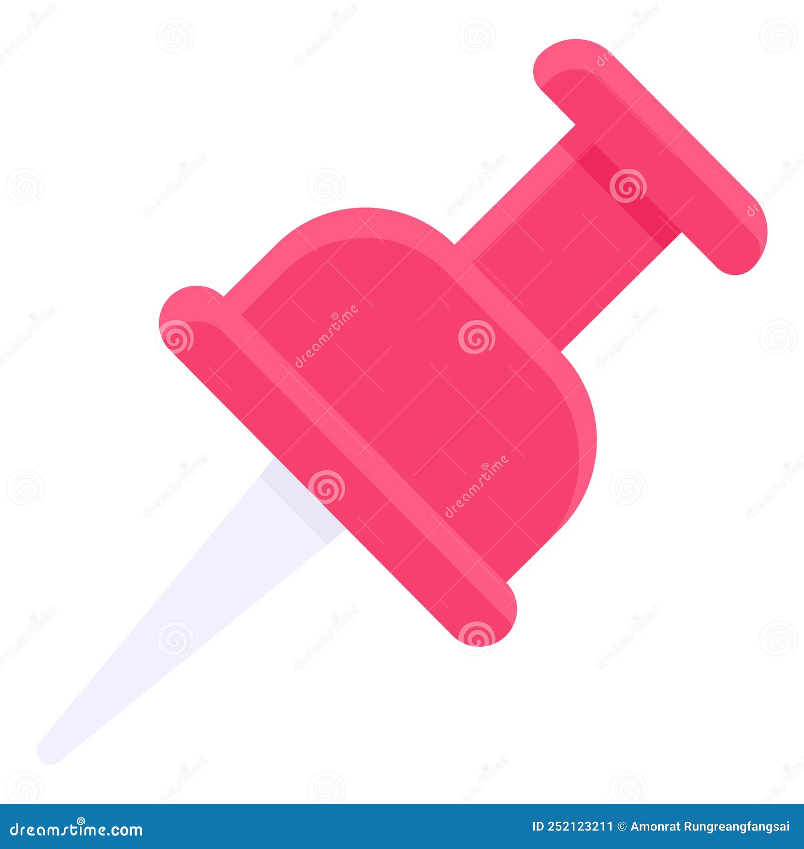 Pushpin Icon, Location Map and Navigation Vector Stock Vector ...