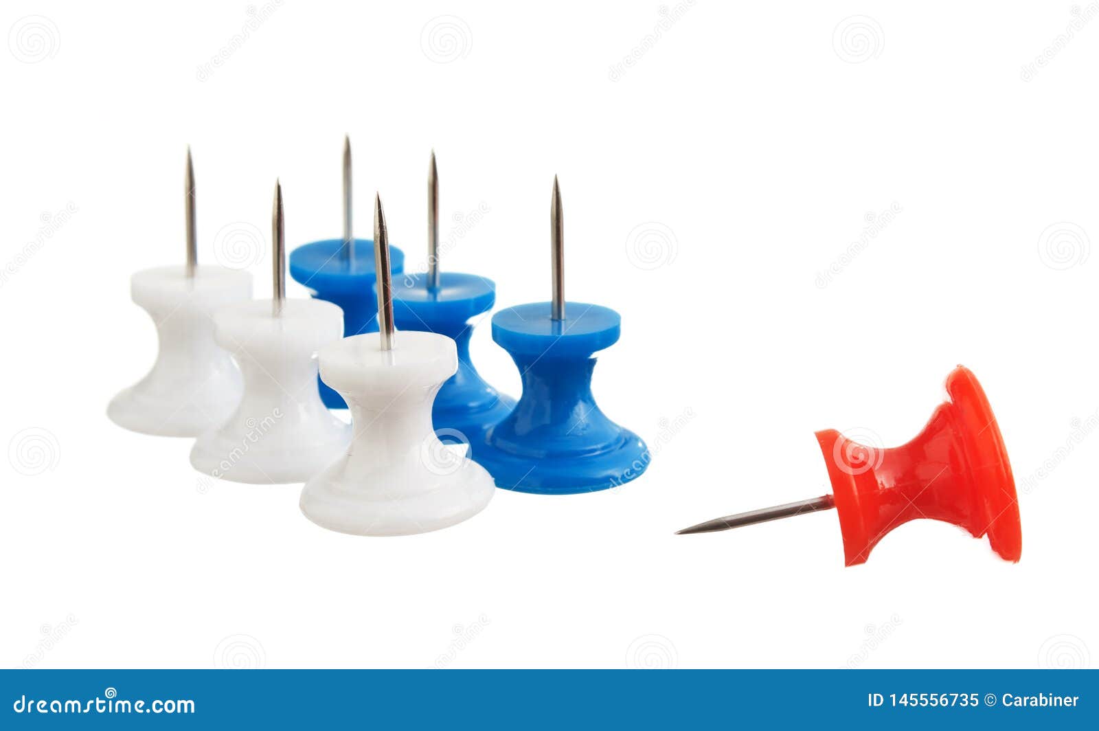 Pushpin stock image. Image of thumbtack, straight, macro - 145556735