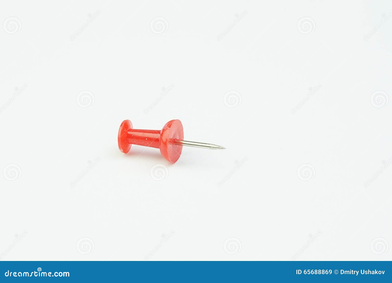 Pushpin red stock image. Image of fastener, noticeboard - 65688869