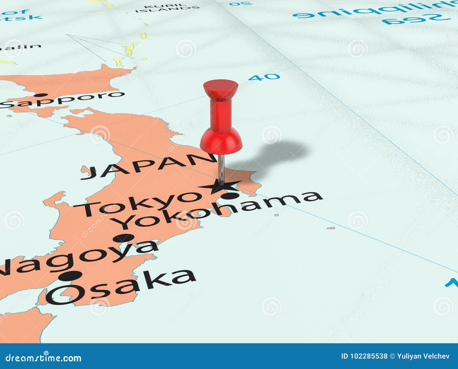 Tokyo Pin Map Stock Illustrations – 112 Tokyo Pin Map Stock ...