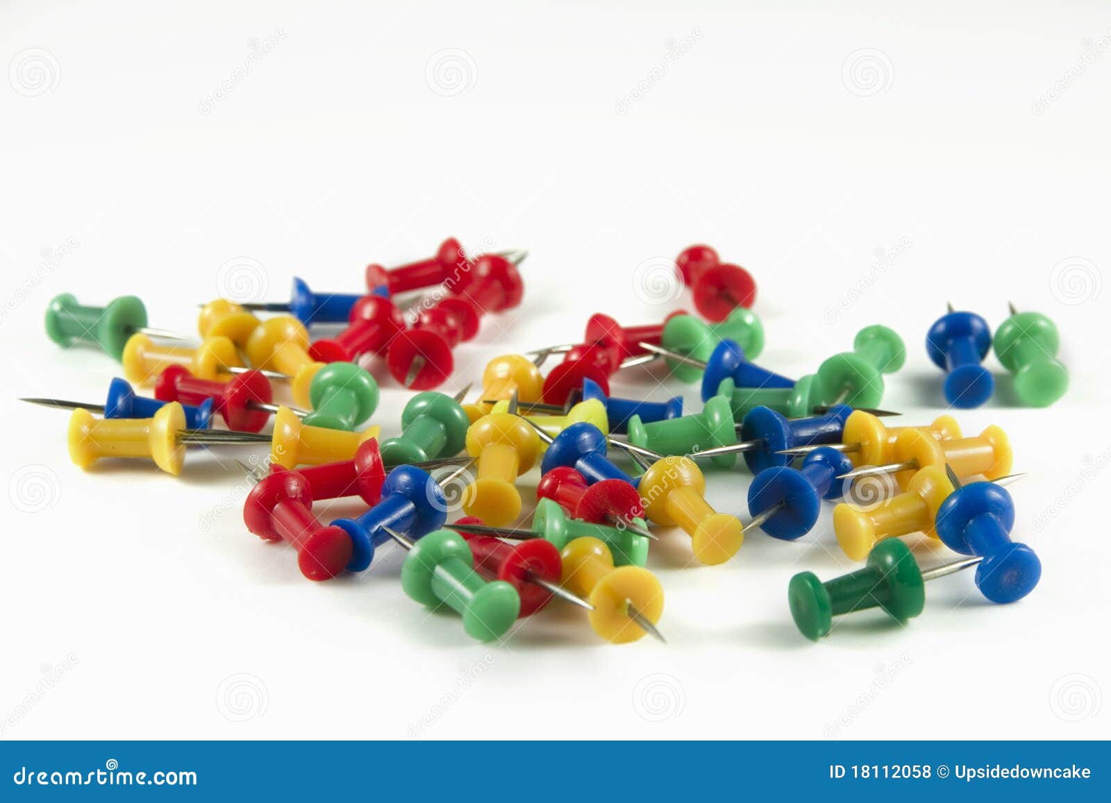 Pushpins stock photo. Image of thumb, thumbtack, colourful - 18112058