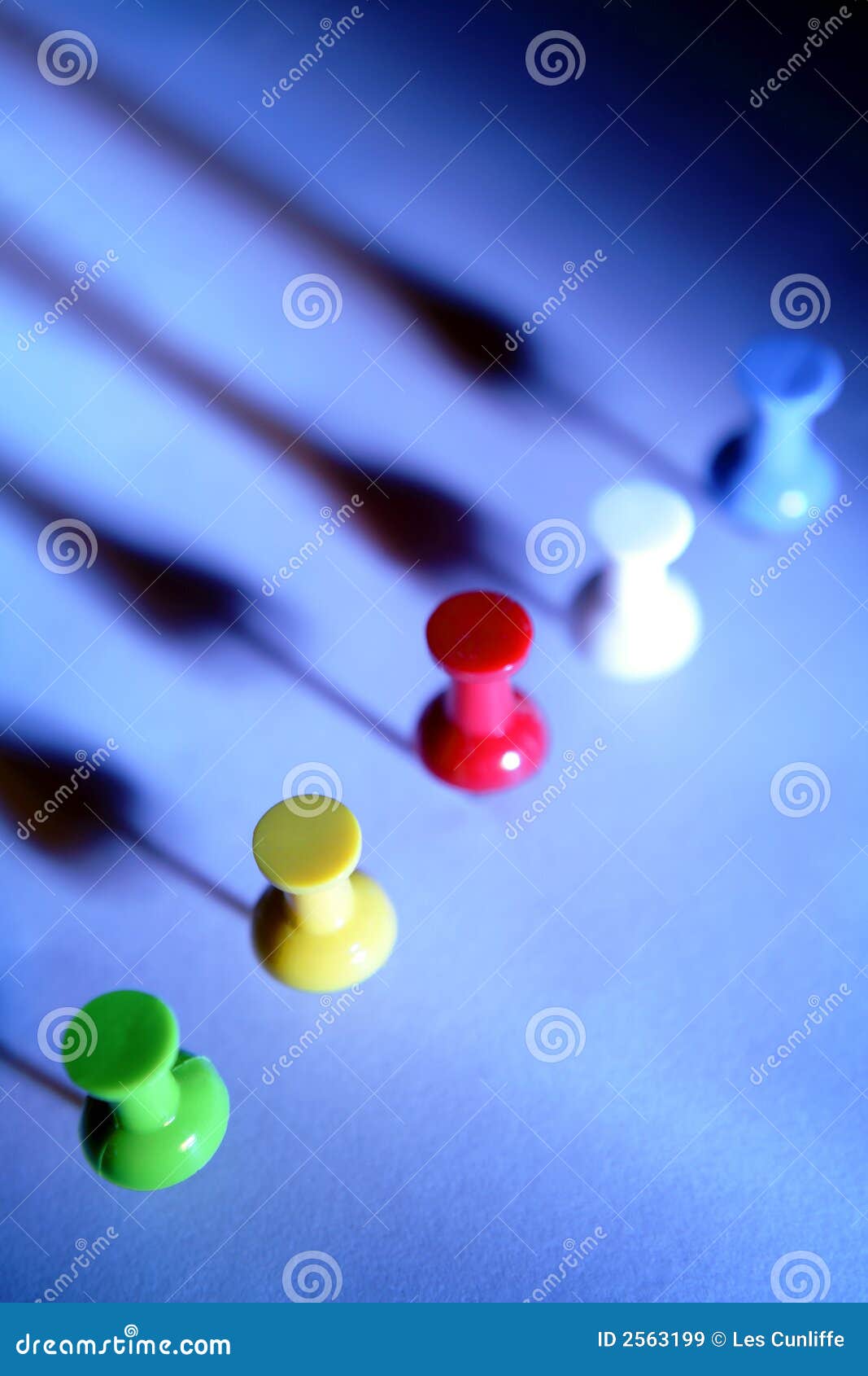 Pushpins stock image. Image of shiny, business, pushpins - 2563199