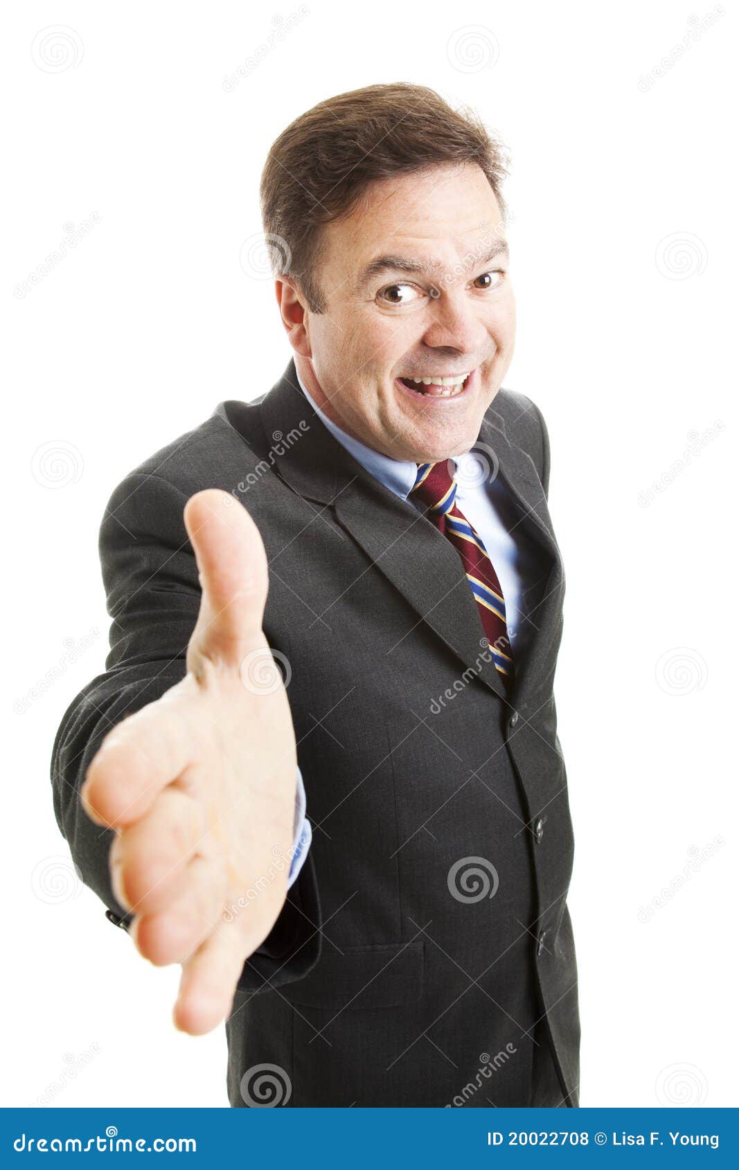 Pushy Salesman stock photo. Image of friendly, caucasian - 20022708