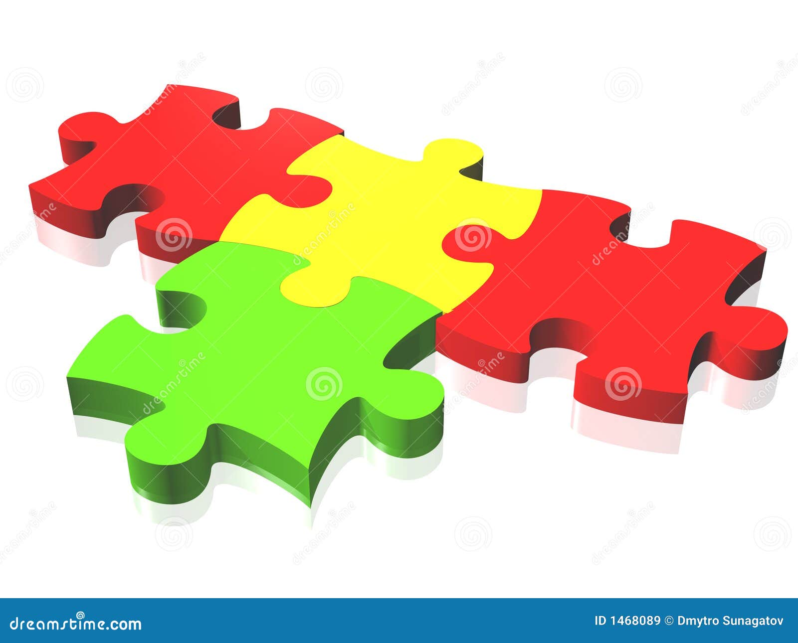 Pussel stock illustrationer. Illustration av objekt, sammanfoga - 1468089