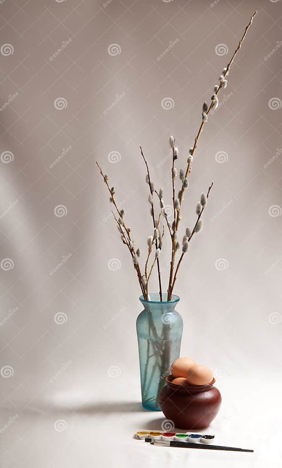Willow stock image. Image of april, cold, gray, decorative - 19213393