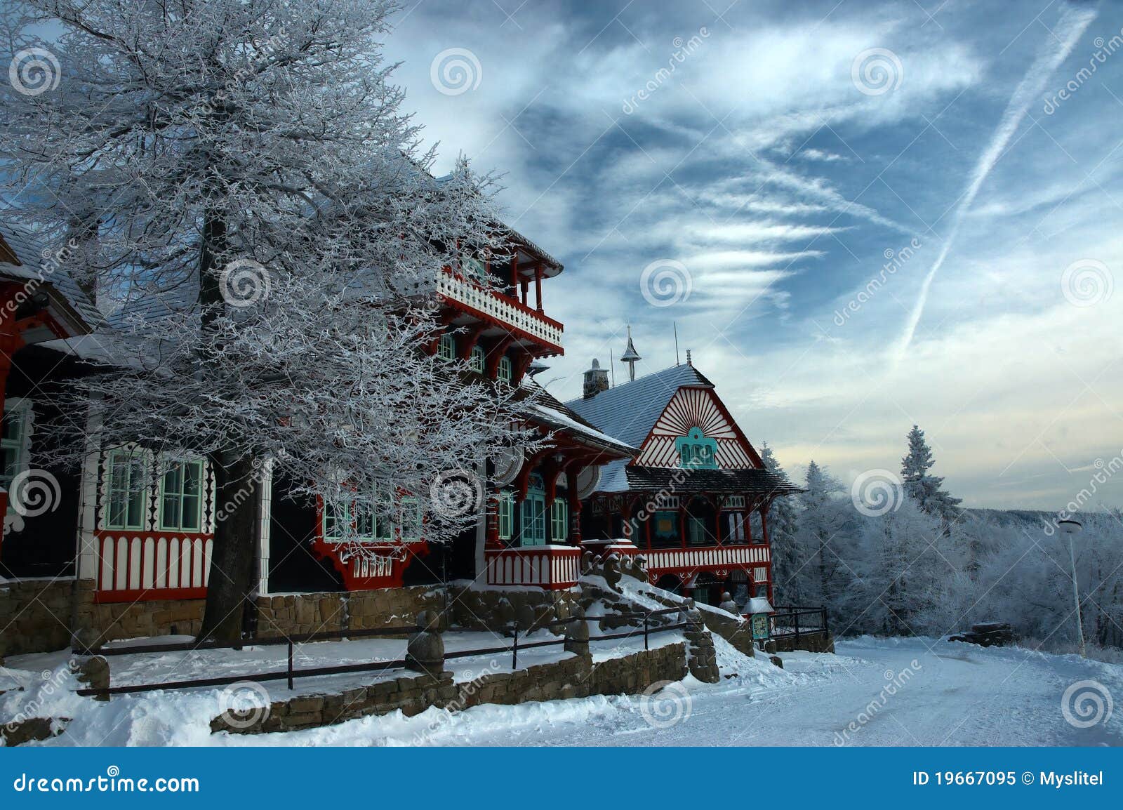 Pustevny, Czech republic stock image. Image of central - 19667095
