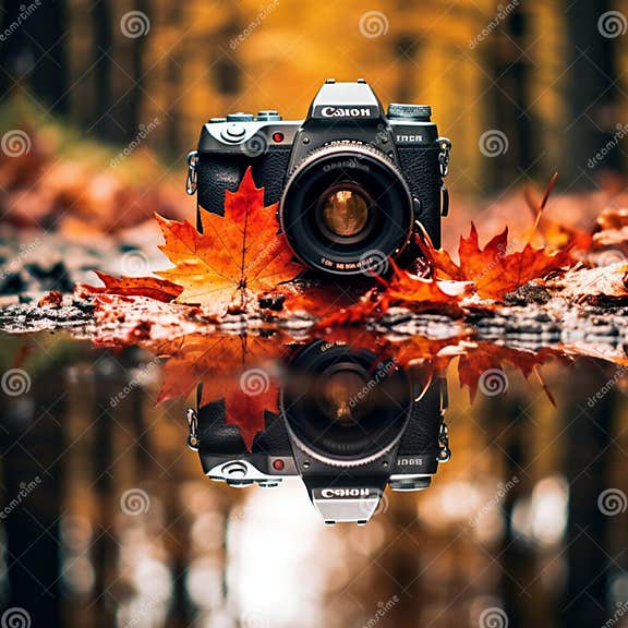 Put the Camera Down and Reflect Stock Illustration - Illustration of ...