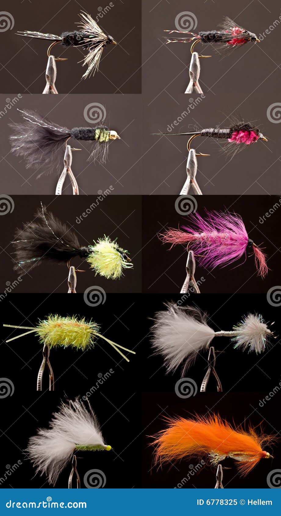 Put and Take Flies stock image. Image of artificial, flyfishing - 6778325