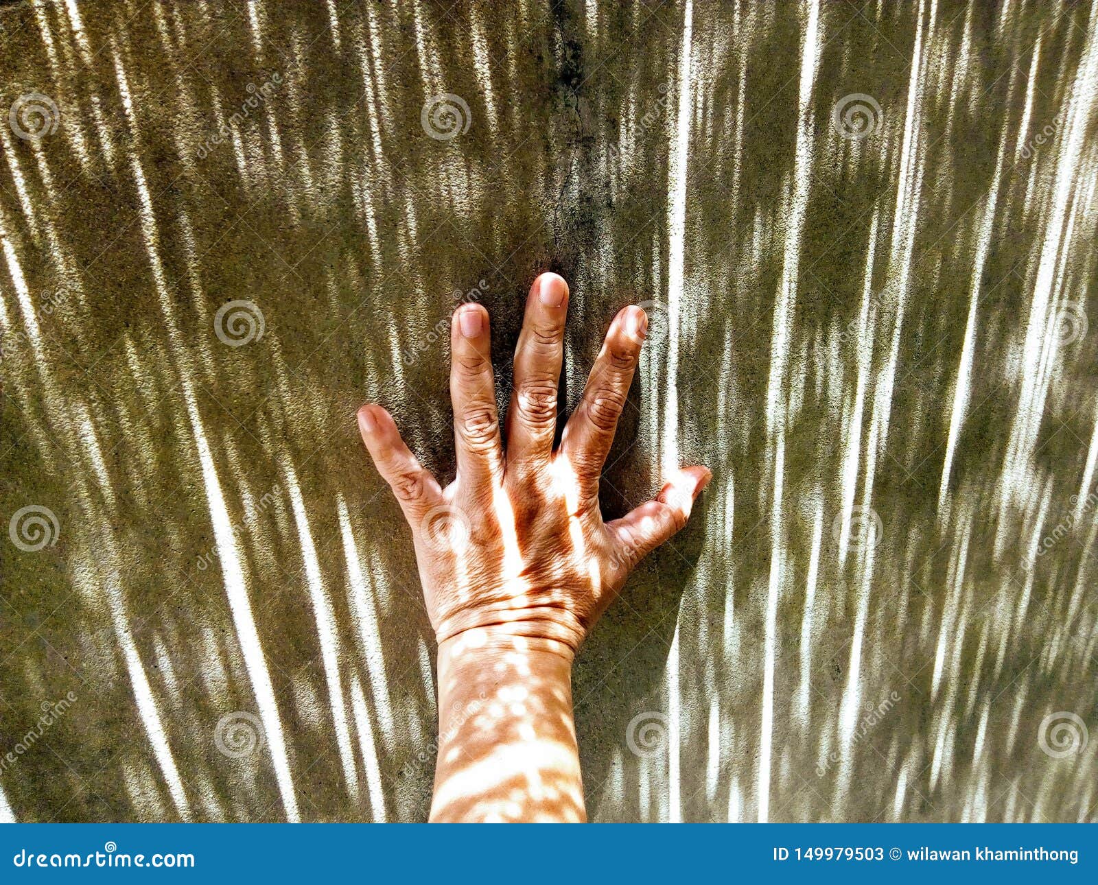 Put your hand up. stock image. Image of help, girl, outdoors - 149979503