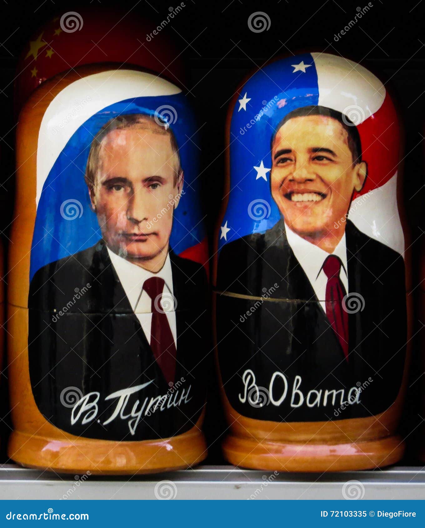 Putin and Obama, Russia and America Editorial Image - Image of leaders ...