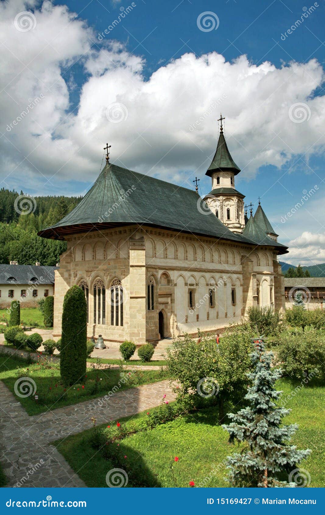 Putna monastery stock image. Image of metal, detail, clapboard - 15169427