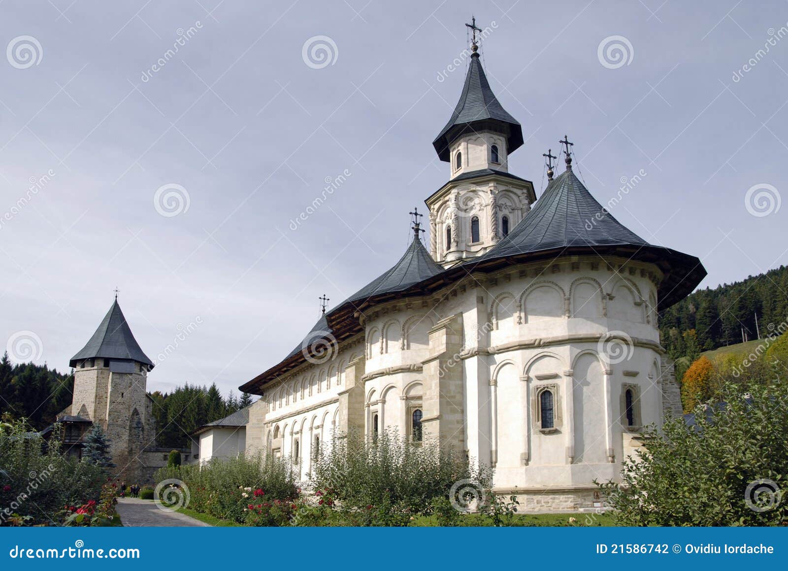 Putna Monastery, Romania stock photo. Image of romania - 21586742