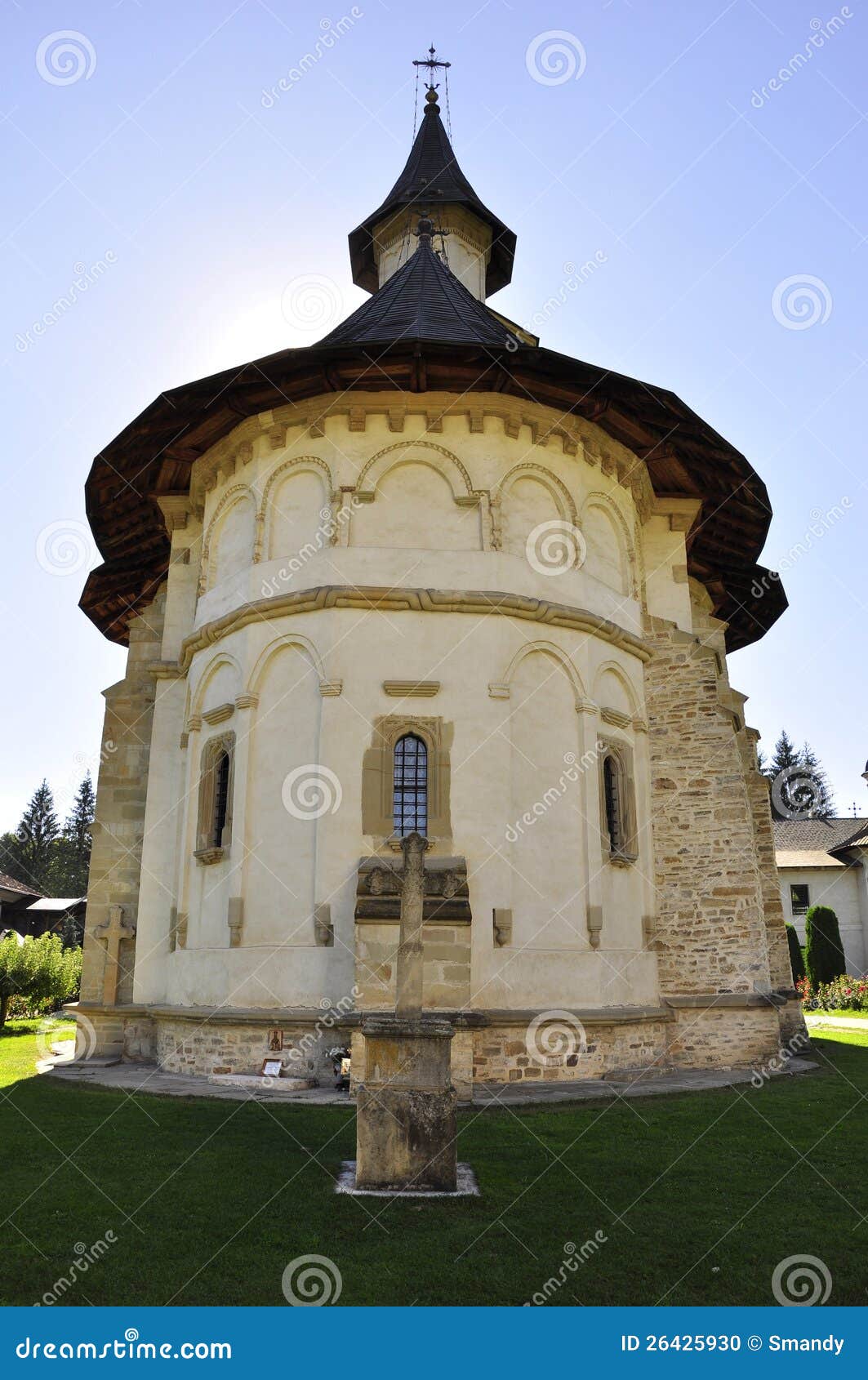 Putna Monastery, UNESCO Monument, Romania Editorial Image - Image of ...