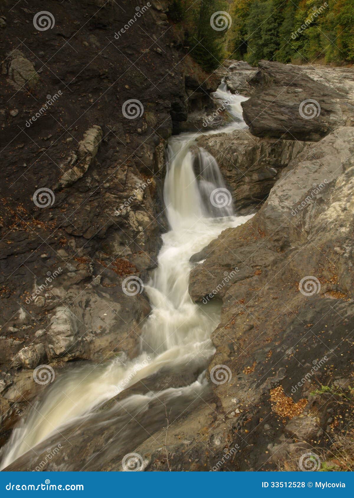 Putna Waterfall stock photo. Image of river, carpathian - 33512528