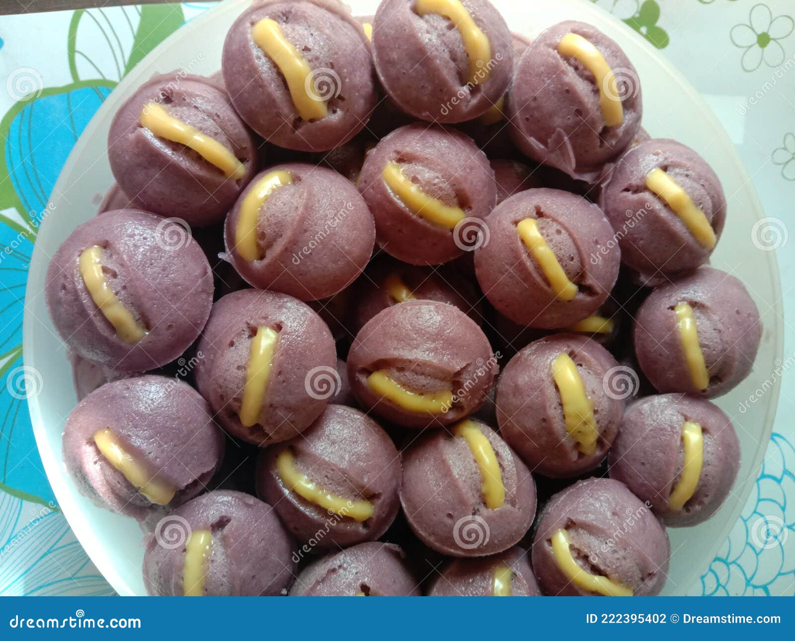 Puto cheese ala goldilocks stock photo. Image of strawberry - 222395402