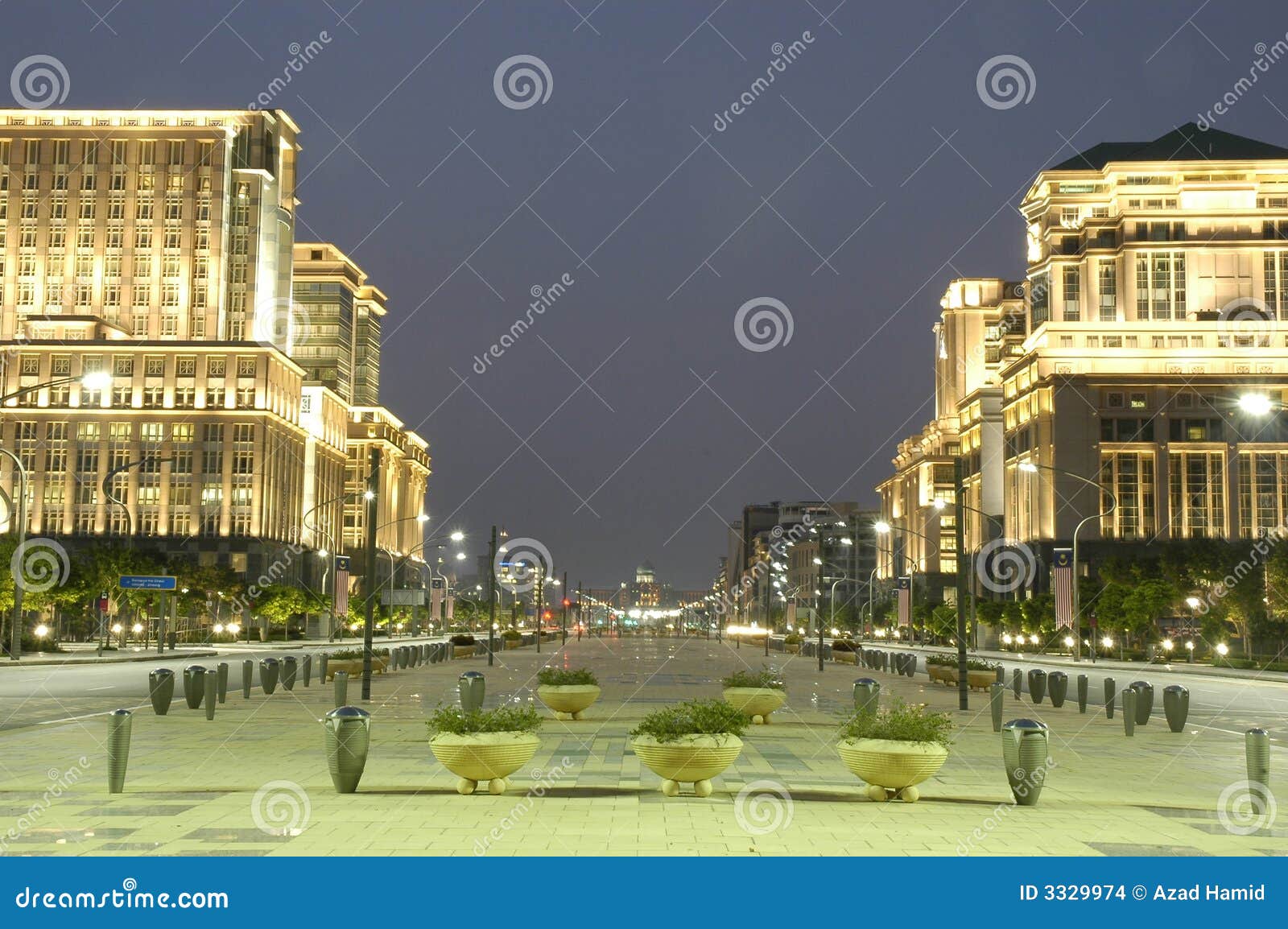 Putrajaya Boulevard stock photo. Image of wilayah, malaysia - 3329974
