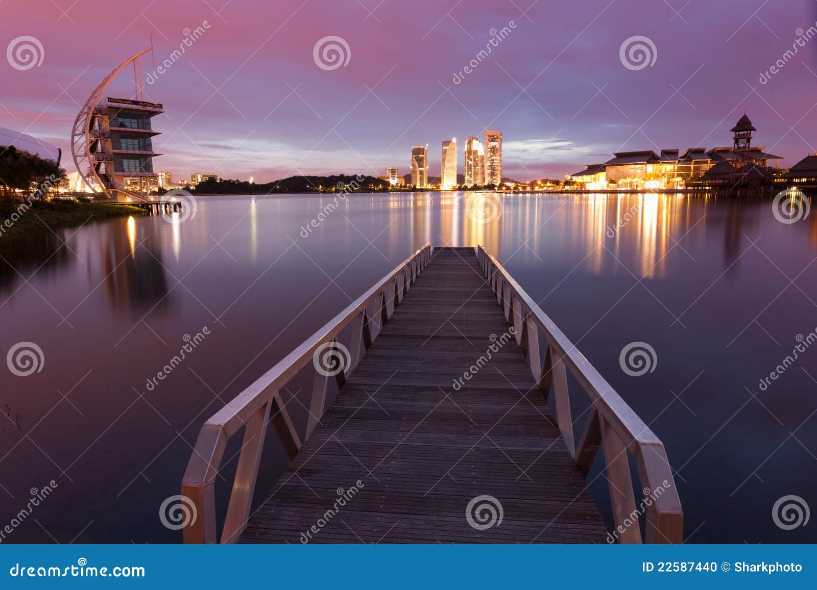 Putrajaya Bridge stock photo. Image of classical, famous - 22587440