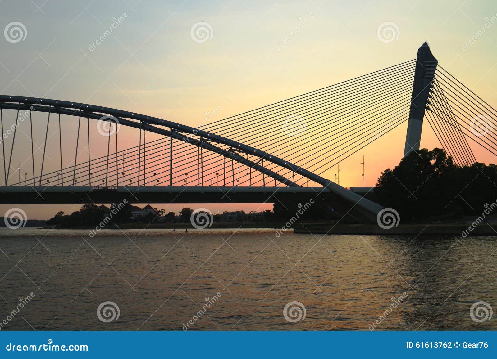 Putrajaya Bridge stock photo. Image of putrajaya, composition - 61613762