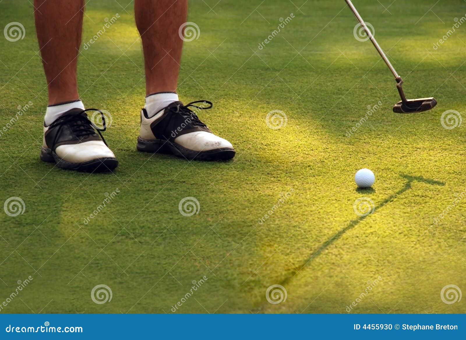 Putt stock photo. Image of field, light, health, golf - 4455930