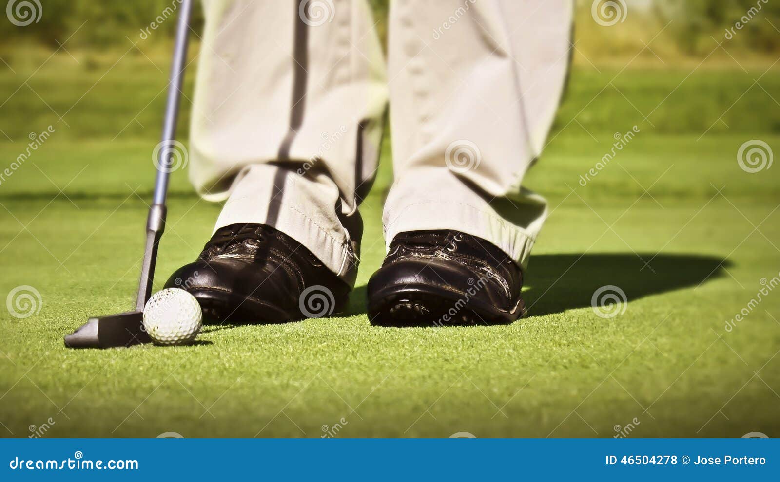 Putt stock photo. Image of court, green, sport, golf - 46504278
