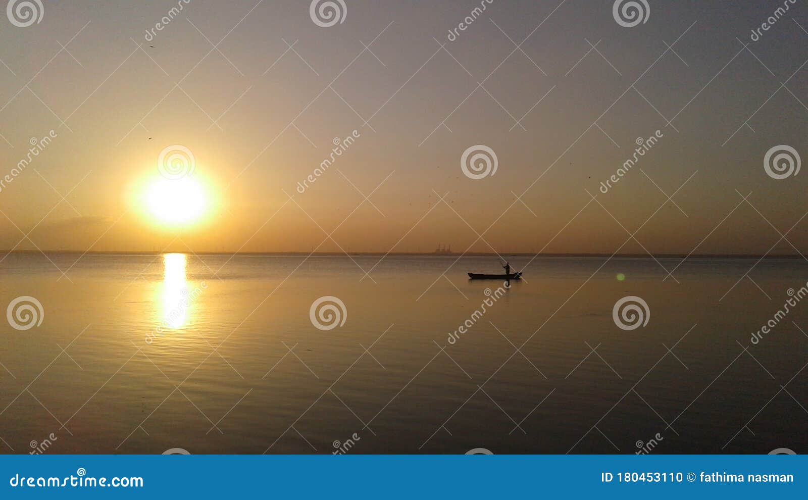 Puttalam Beach Srilanka Sunset Stock Photo - Image of evening ...