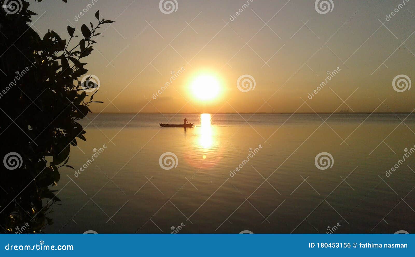 Puttalam Beach Srilanka Sunset Stock Photo - Image of evening, ocean ...