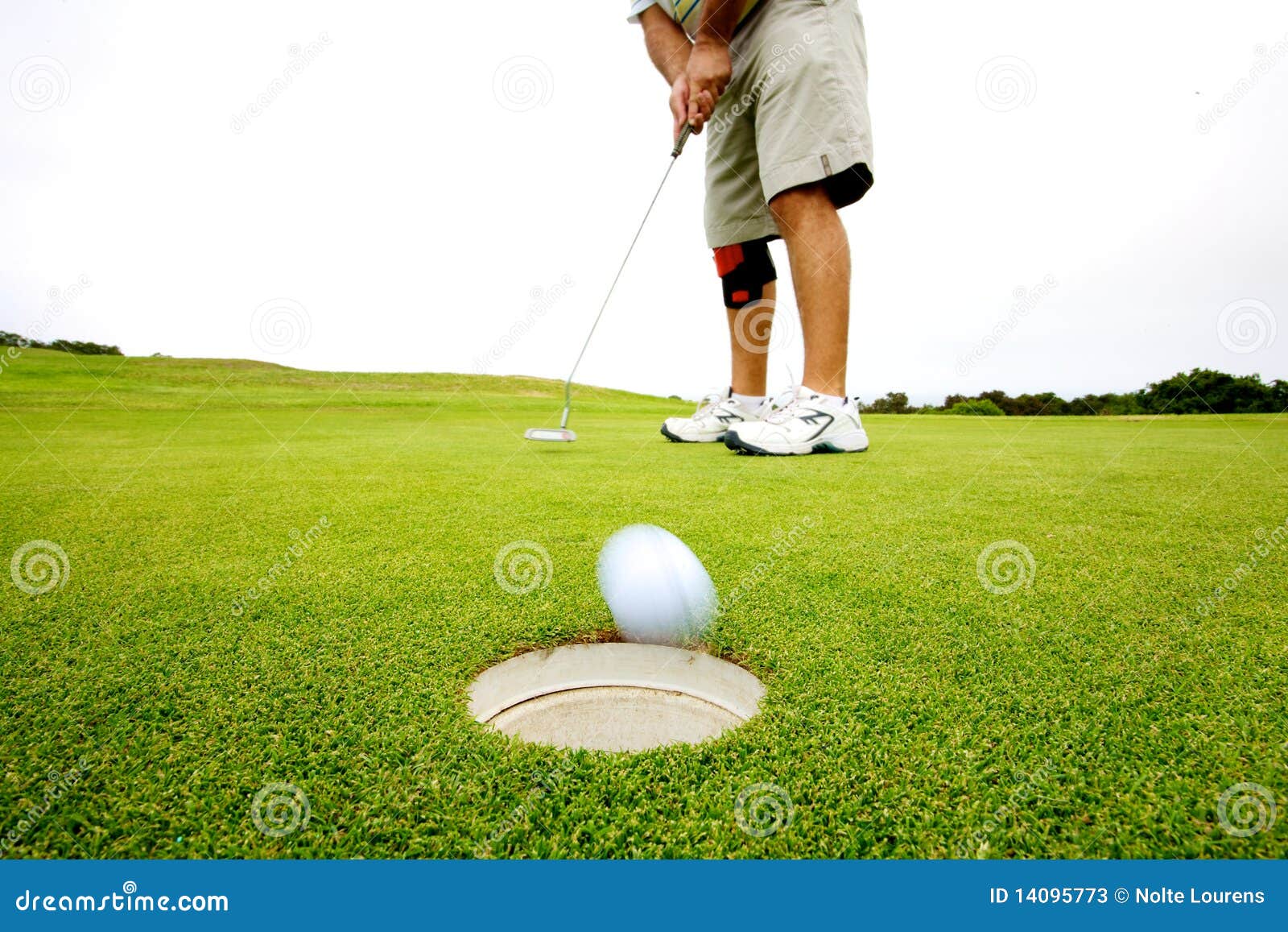 Putting stock image. Image of golf, control, golfing - 14095773