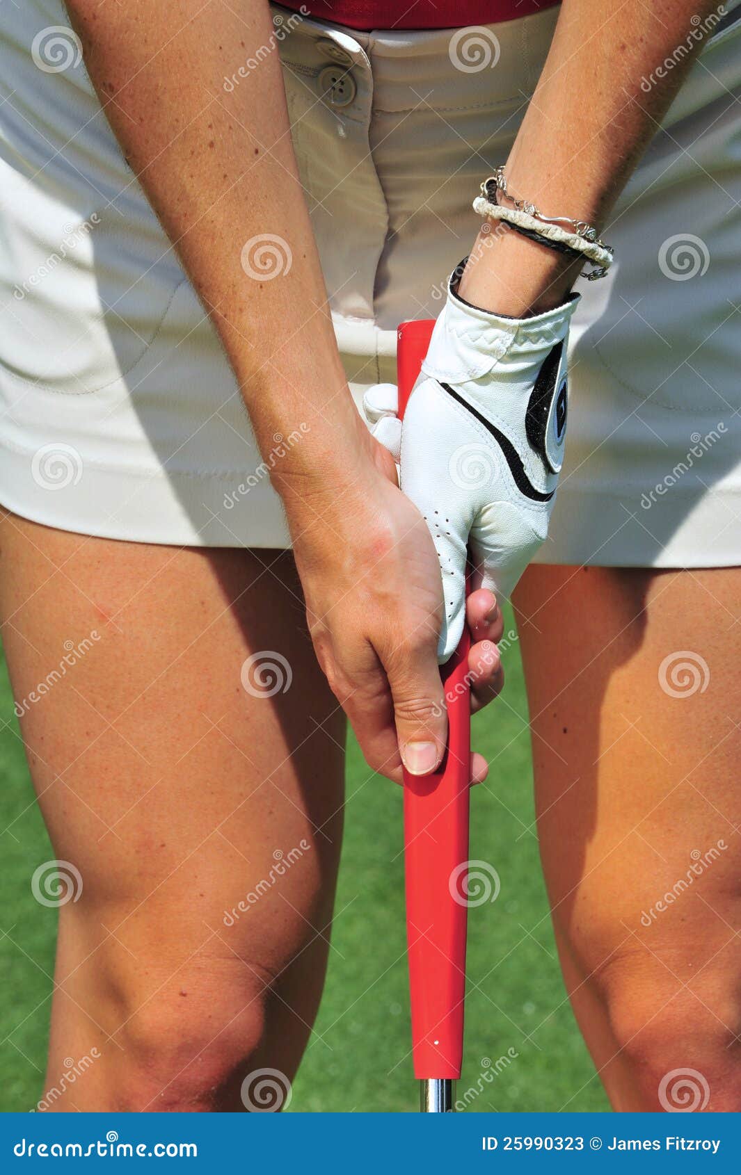 Putting grip stock image. Image of golfer, green, shot - 25990323
