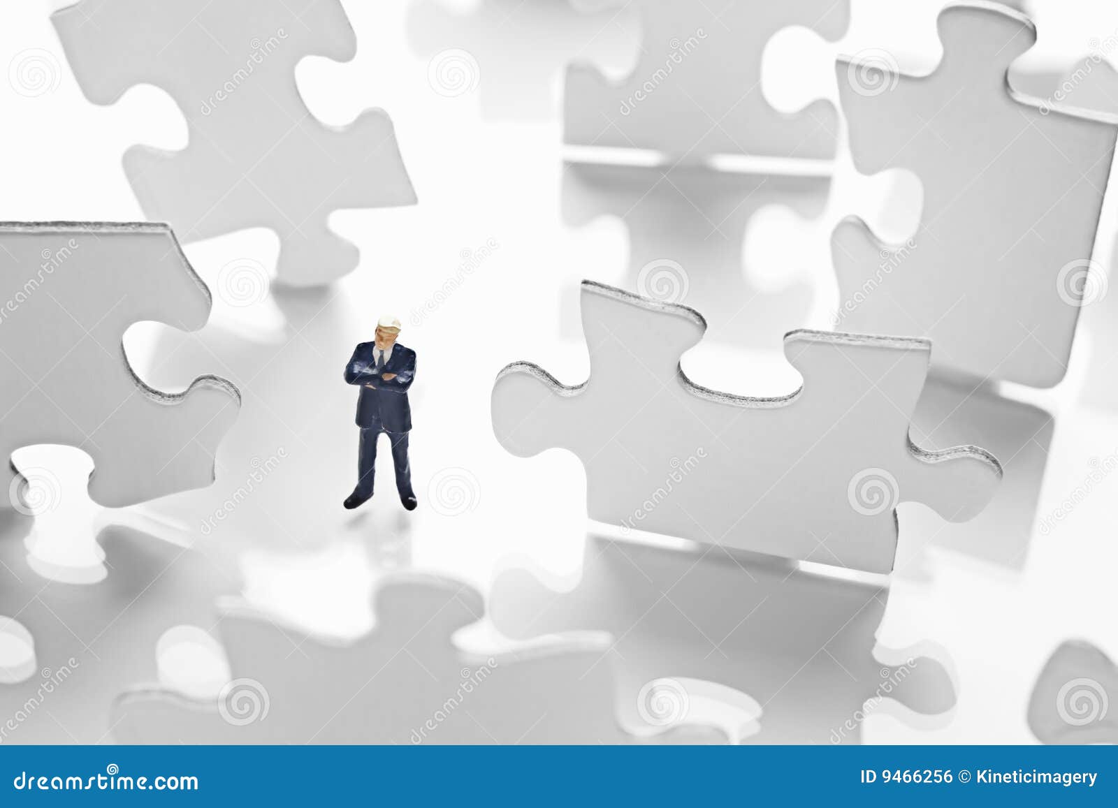 Putting the Pieces Together Stock Photo - Image of perplexed ...