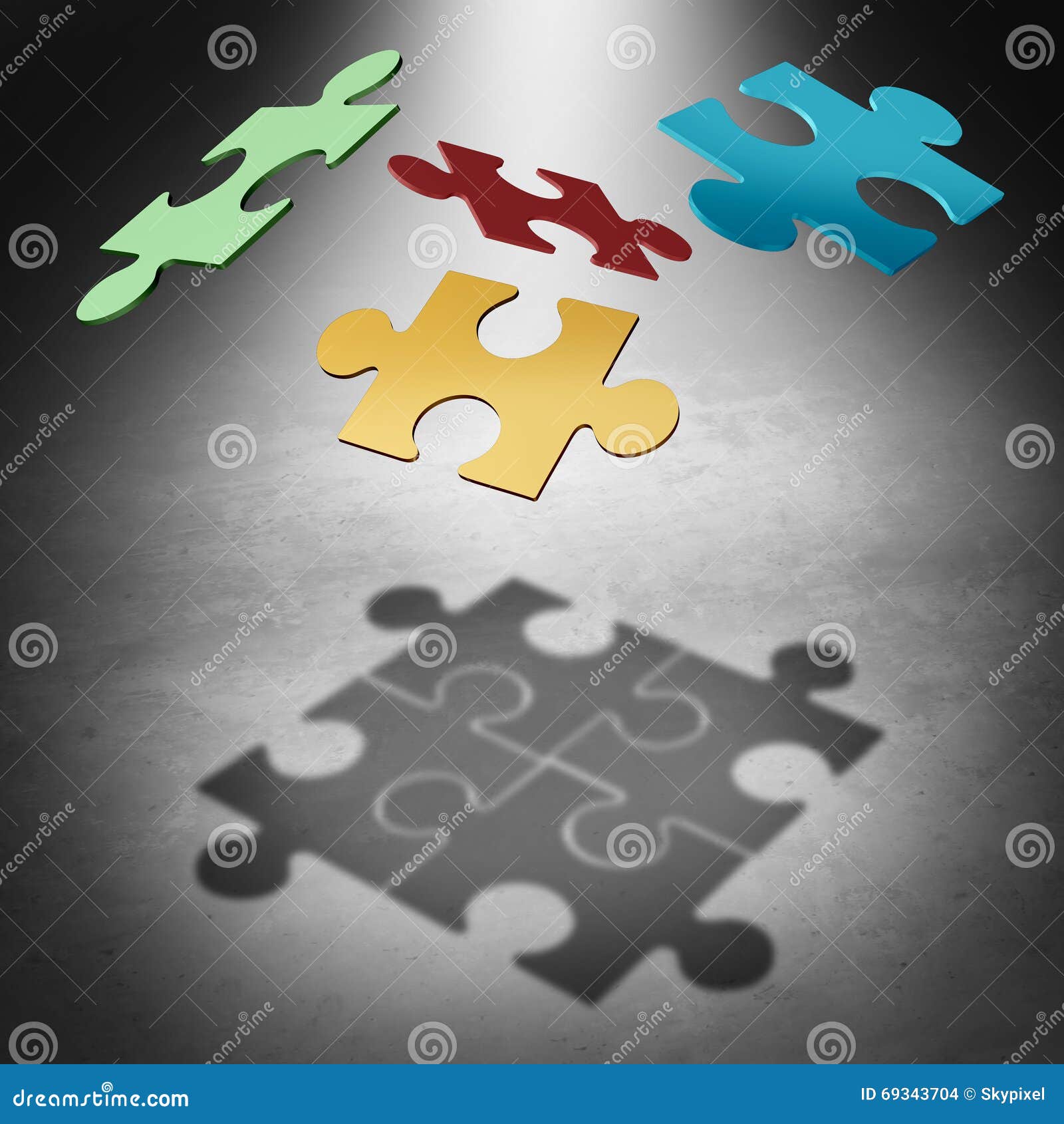 Puzzle Together Vector Concept Business Jigsaw Piece Illustration ... Puzzle Together Vector Concept Business Jigsaw Piece Illustration ...