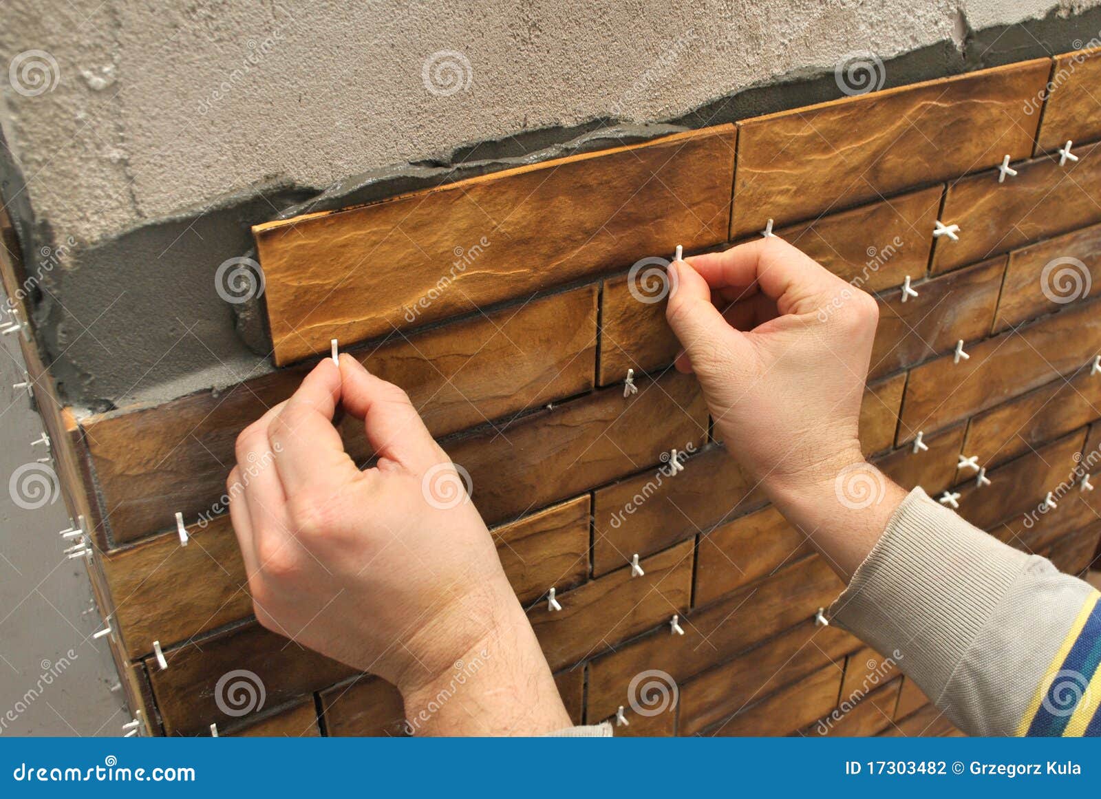 Putting tiles stock photo. Image of tiles, manual, tile - 17303482