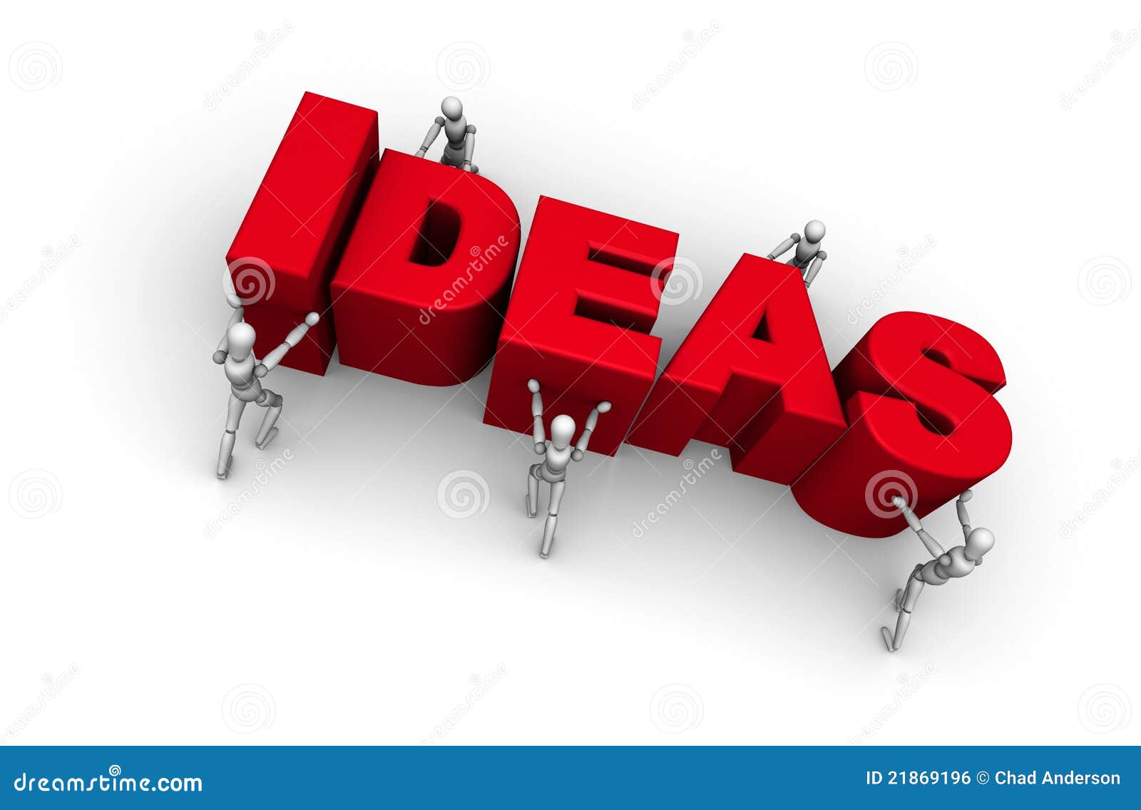 Putting together ideas stock illustration. Illustration of pushing ...