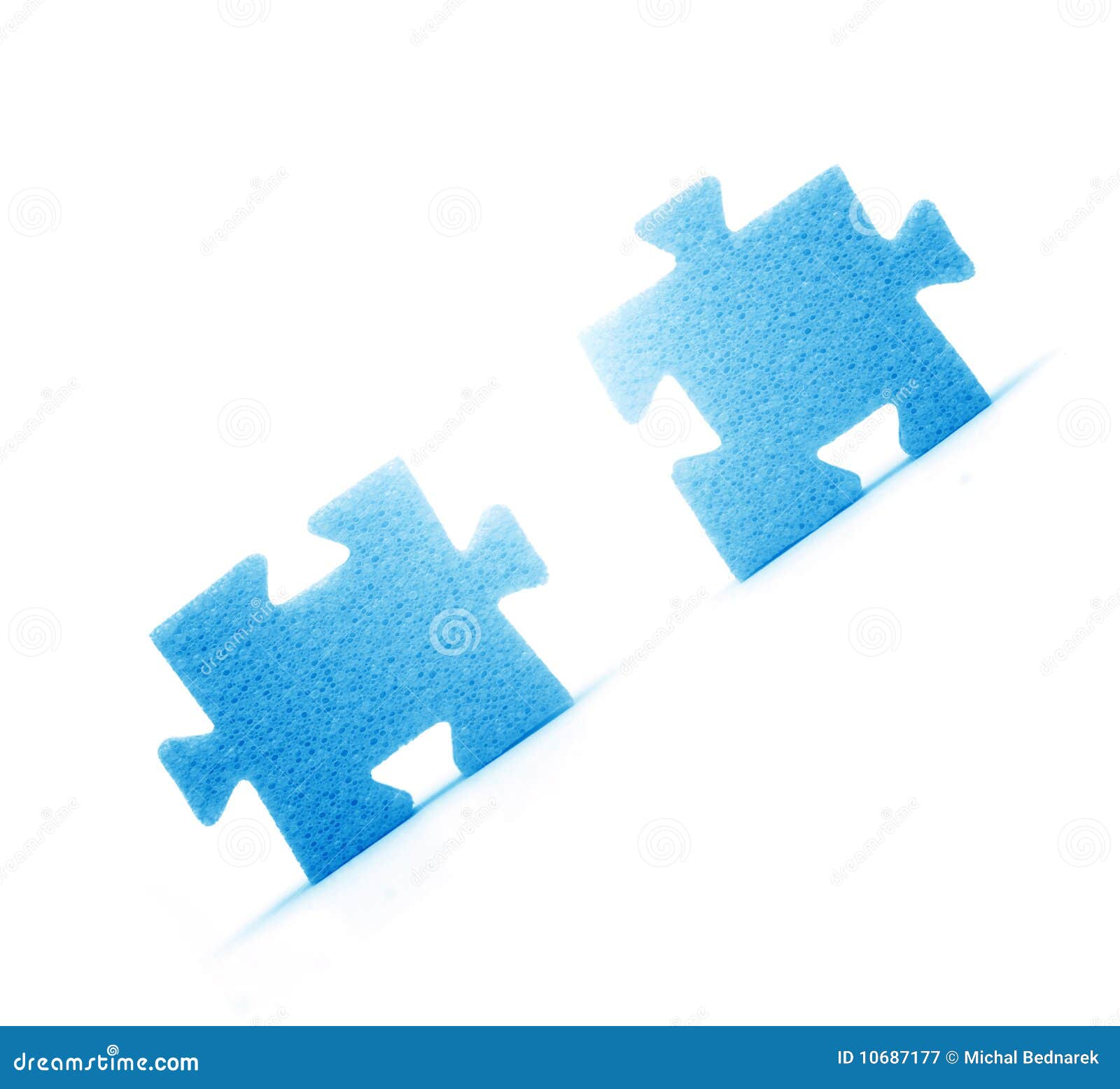 Putting Two Pieces Together Stock Image - Image of build, building ...