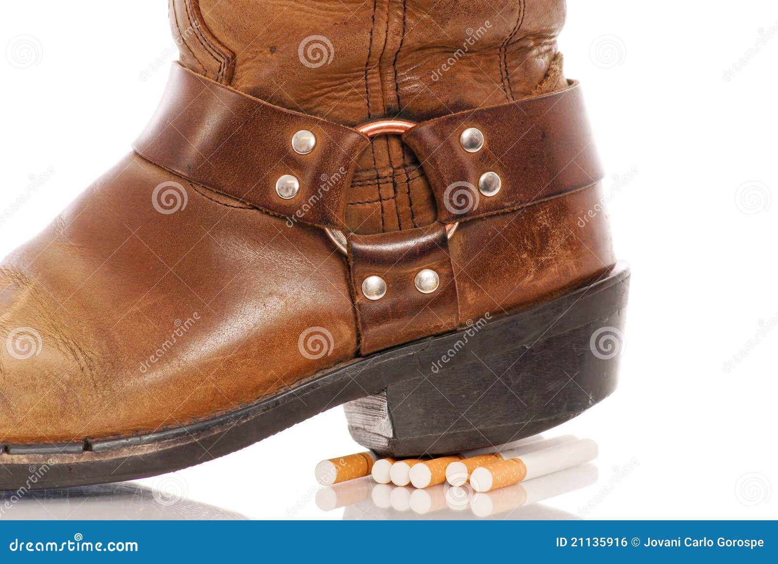 Putting Your Foot Down stock photo. Image of abstain - 21135916