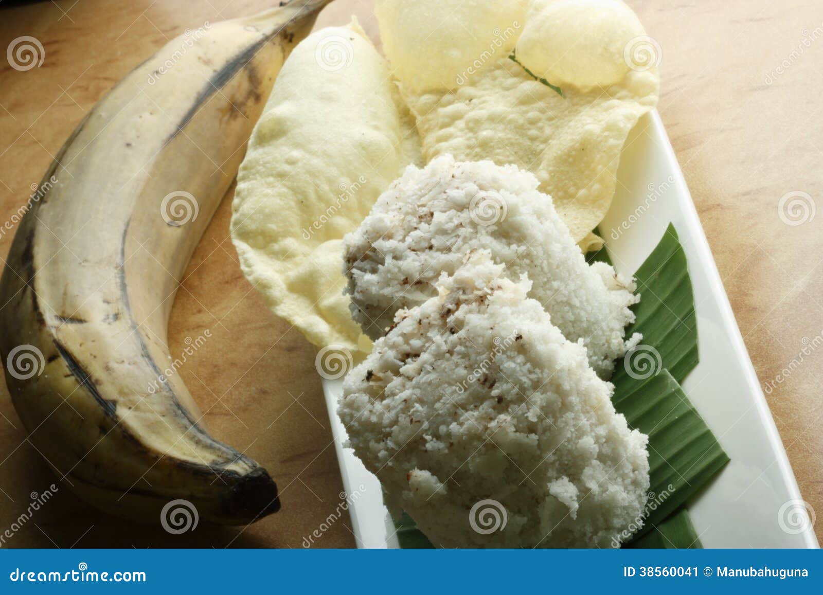 Puttu Papad - a Breakast Dish of Kerala, India Stock Image - Image of ...