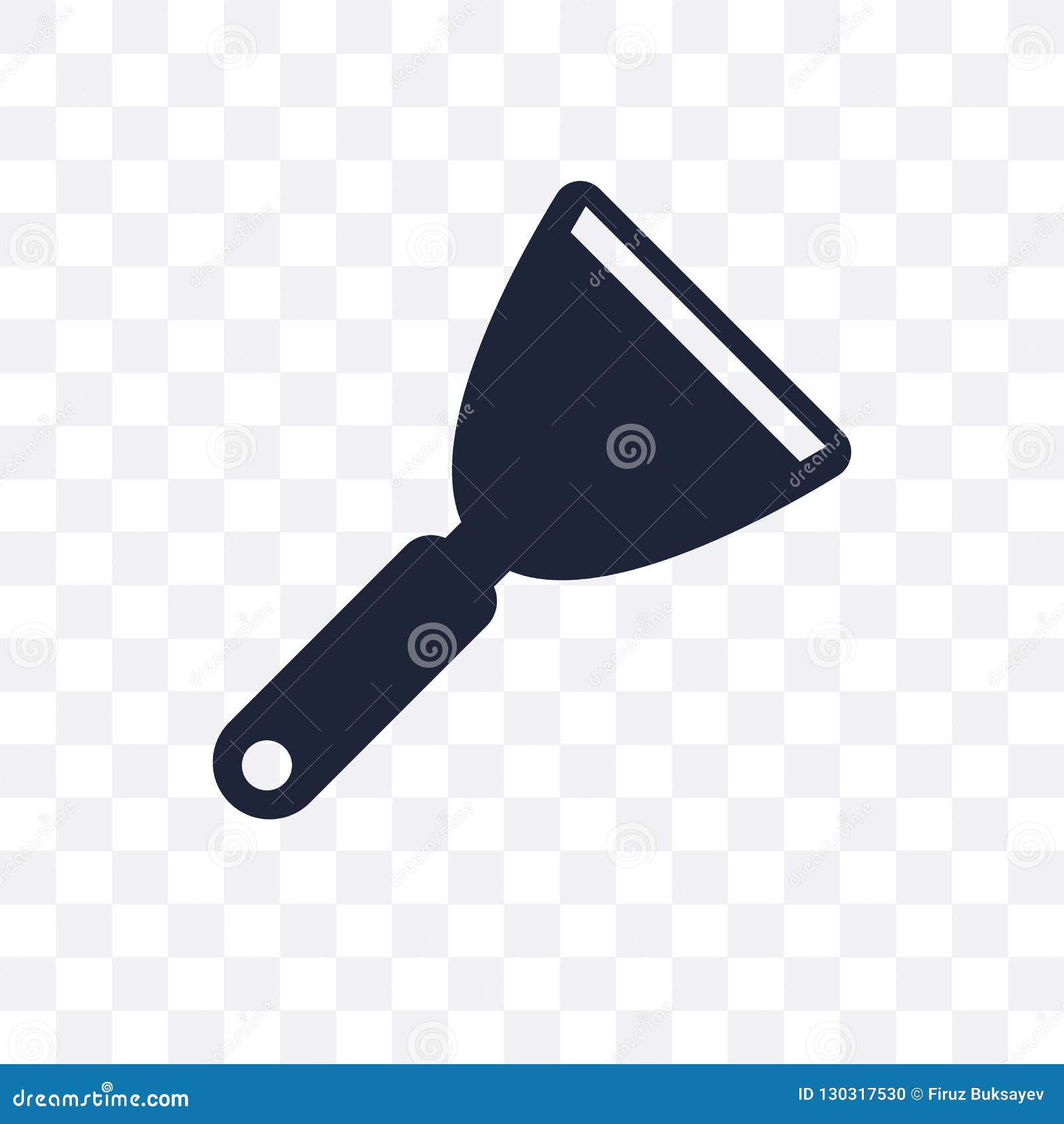 Putty Knife Transparent Icon. Putty Knife Symbol Design from Con Stock ...