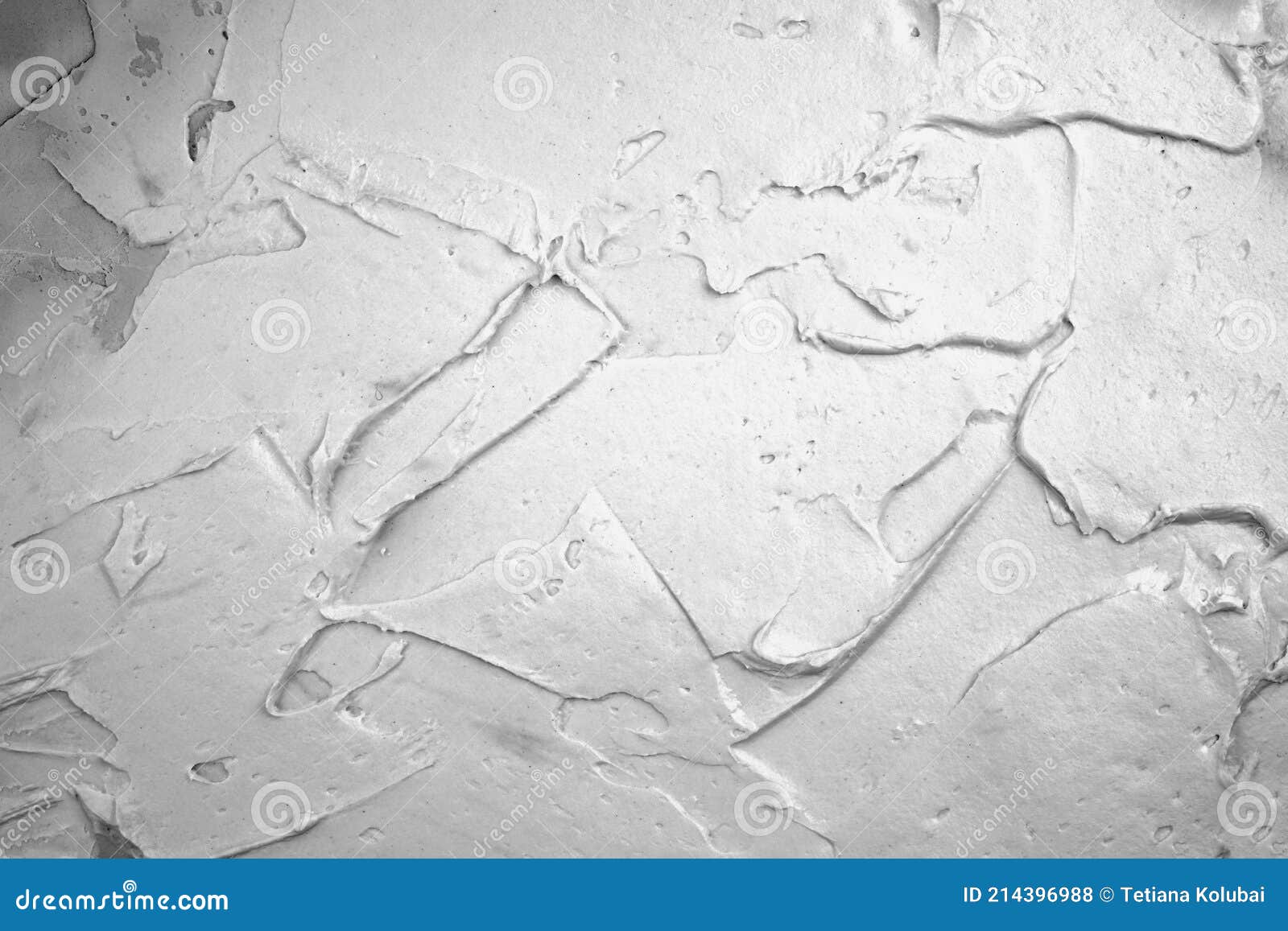 Close-up of a Thick Layer of Putty on the Surface. Stock Photo - Image ...