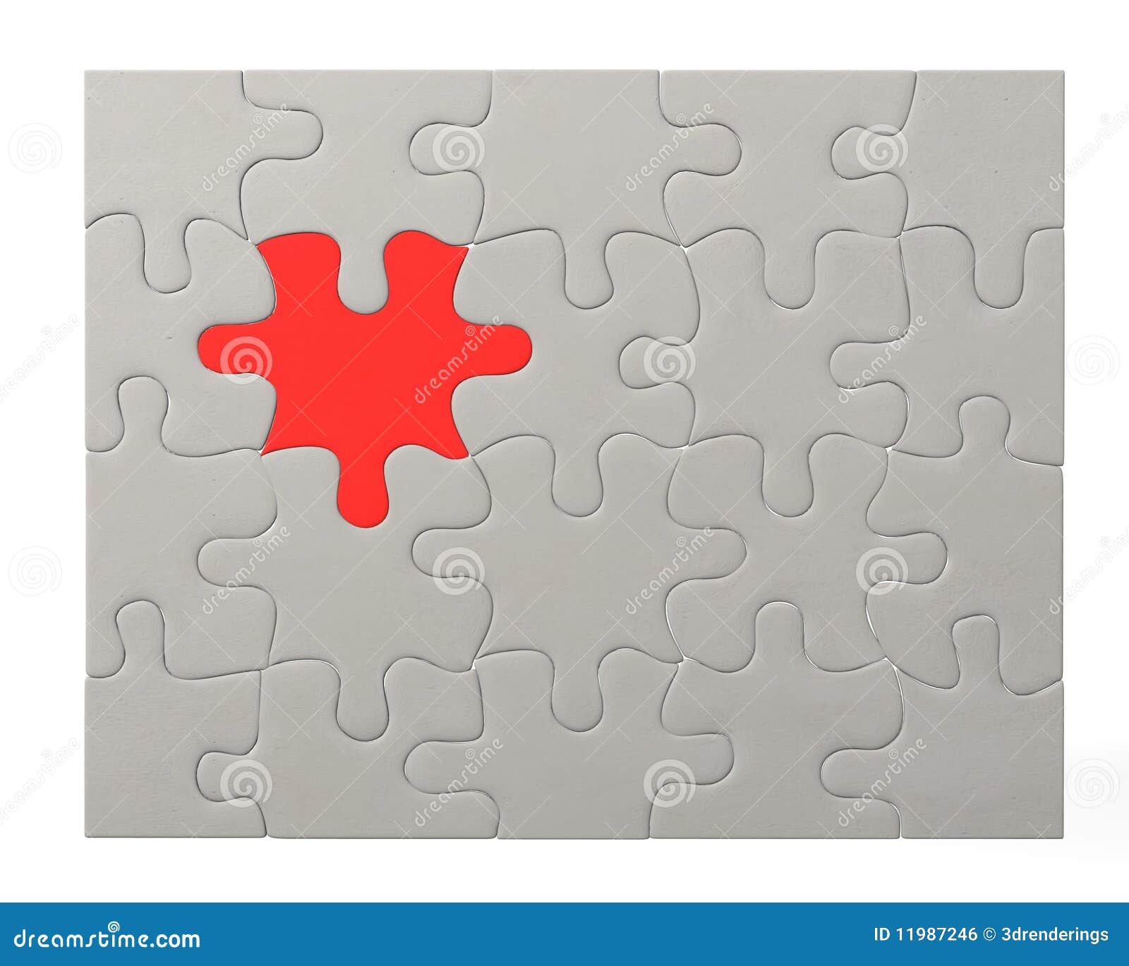 Colour Puzzle Infographic. 4 Puzzle Step Square. Vector Illustration ...