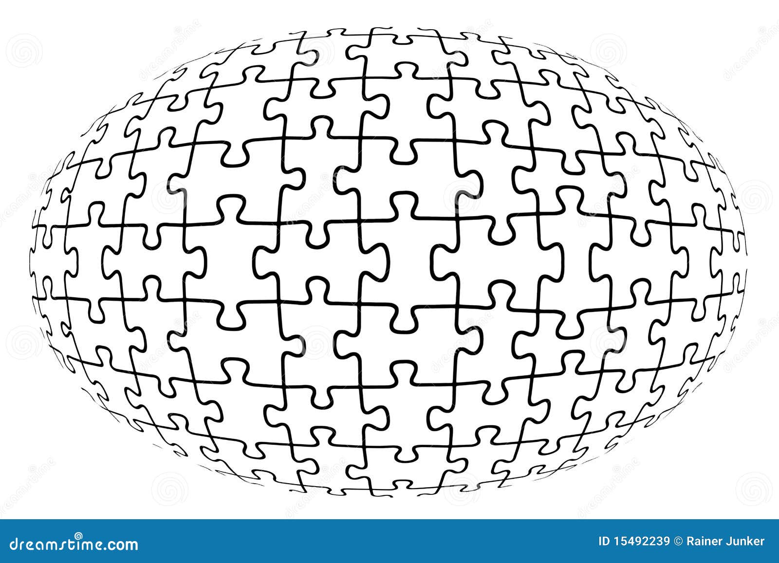 Curved Puzzle Stock Illustrations – 685 Curved Puzzle Stock ...