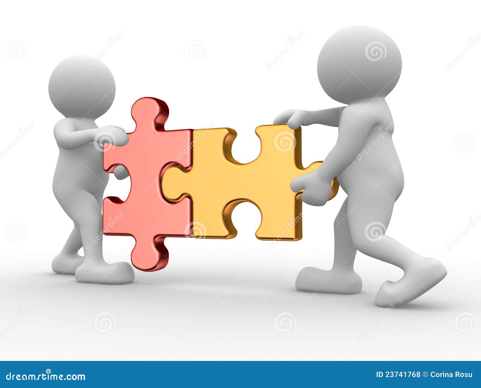Puzzle stock illustration. Illustration of concept, connect - 23741768