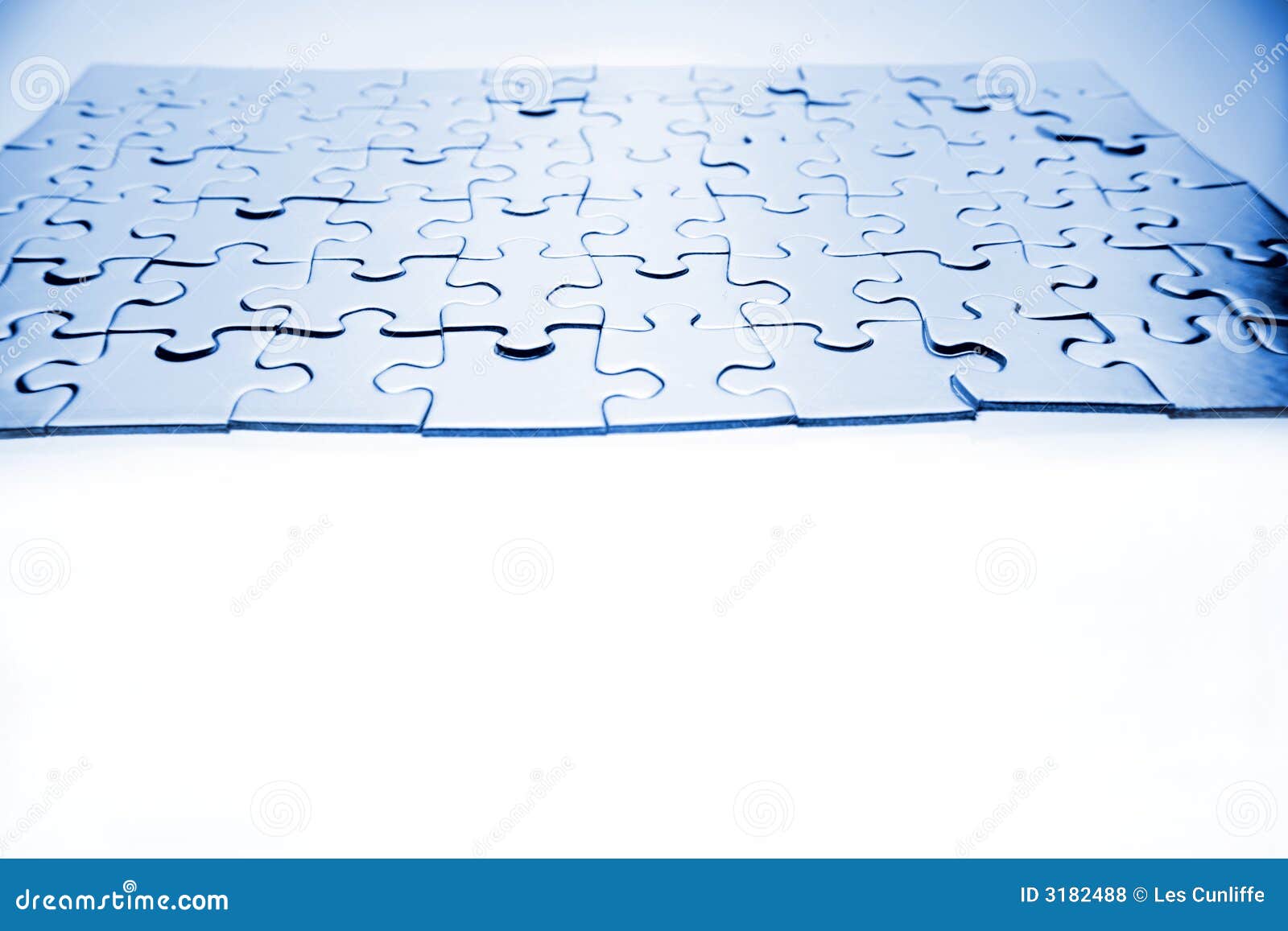 Puzzle stock photo. Image of blue, joining, colour, commerce - 3182488